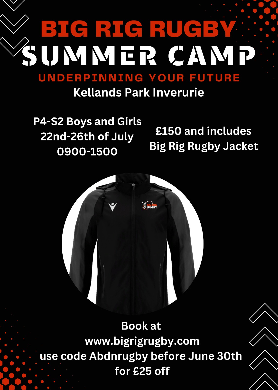 BIG RIG RUGBY - SUMMER CAMP - Aberdeen Grammar Rugby