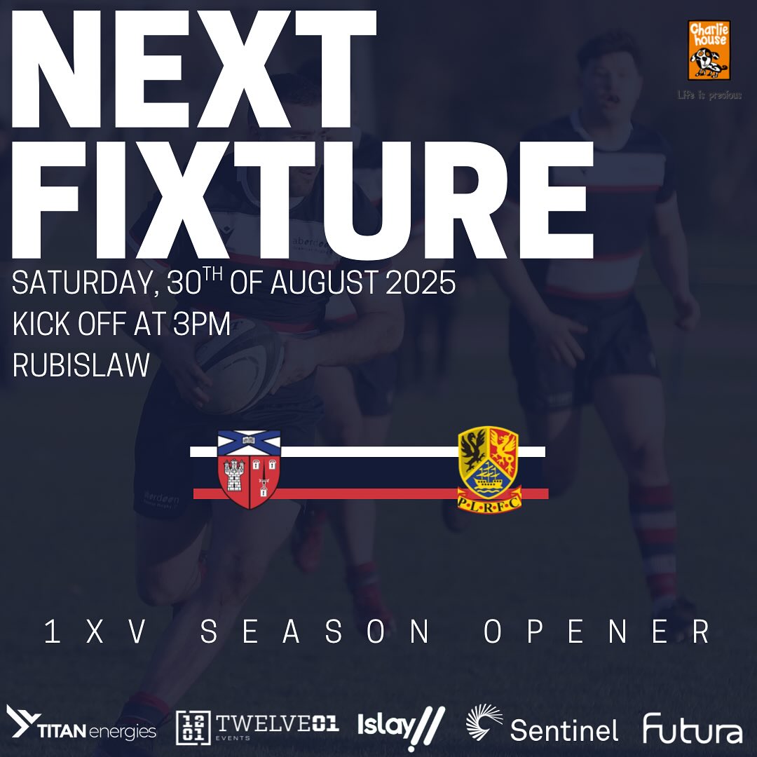Coming Up....Preston Lodge RFC - Aberdeen Grammar Rugby